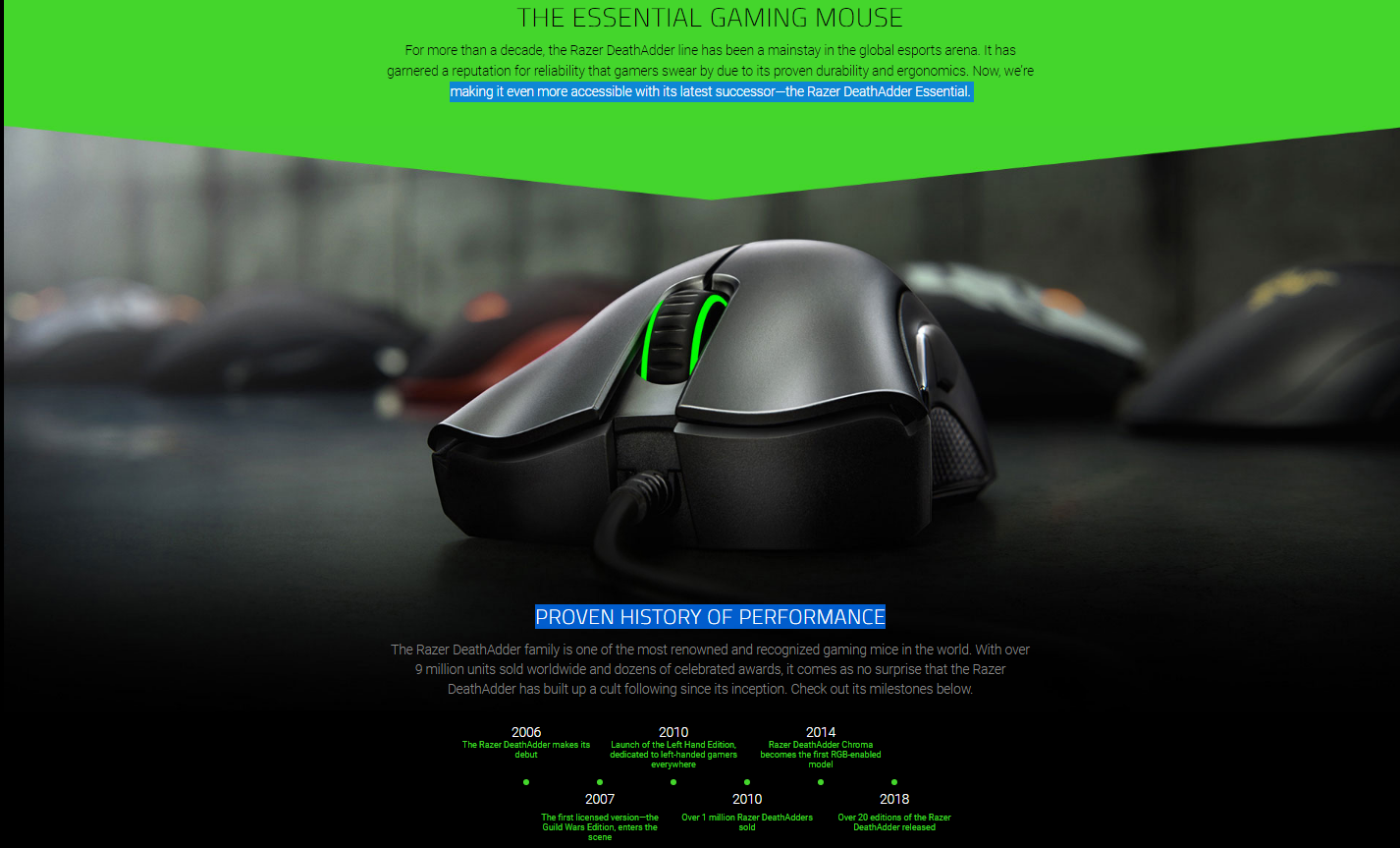 VERTUX Dominator Quick Response Ergonomic Gaming Mouse - MediaSpace