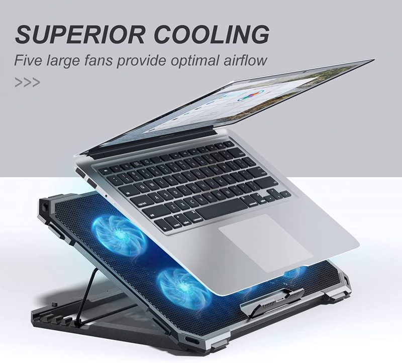 ICE COOREL Laptop Cooling Pad Gaming Cooler - MediaSpace