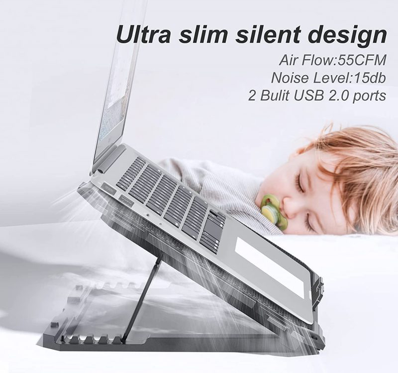 ICE COOREL Laptop Cooling Pad Gaming Cooler - MediaSpace
