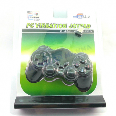 Wireless Vibration Pc 2.4ghz Usb Controller Joypad - MediaSpace