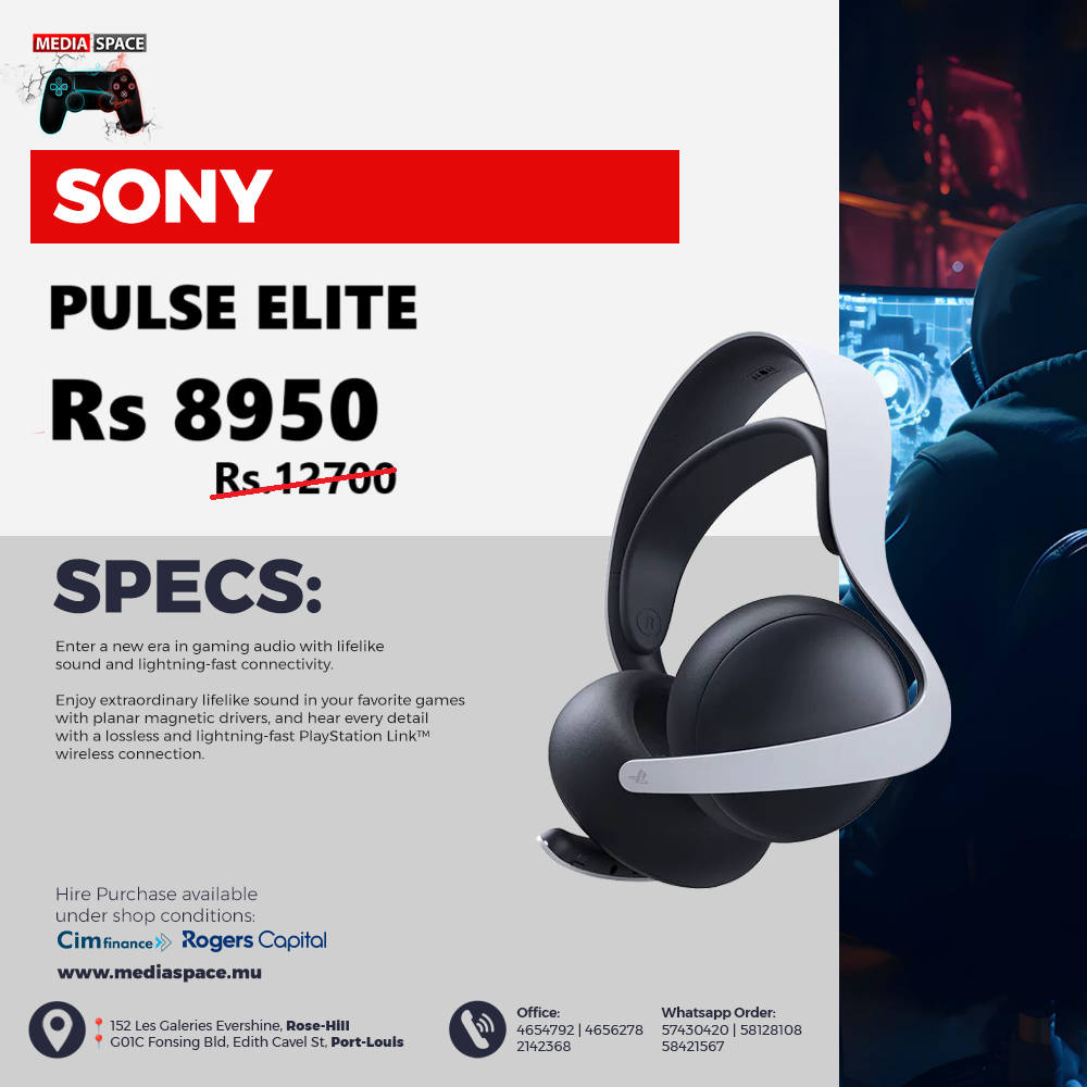 PlayStation Pulse Elite Wireless Headset - MediaSpace