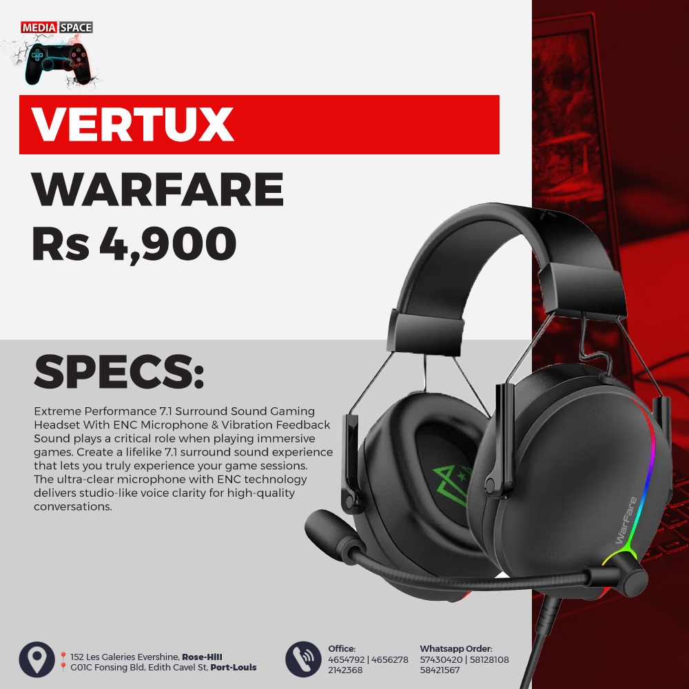 Extreme Performance 7.1 Surround Sound Gaming Headset With ENC ...