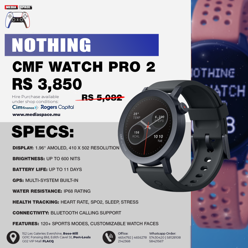 CMF Watch Pro 2 - MediaSpace